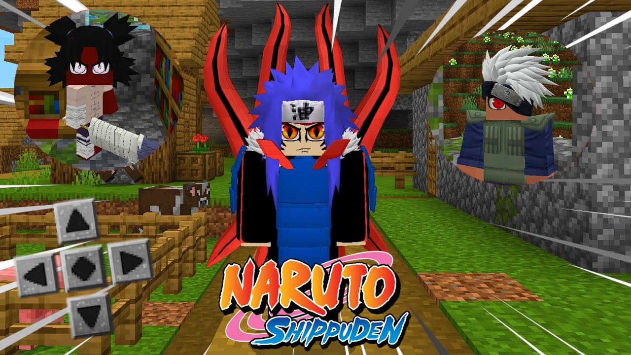 [ATUALIZOU] UMA das MELHORES ADDONS de NARUTO 5D para MINECRAFT PE ...