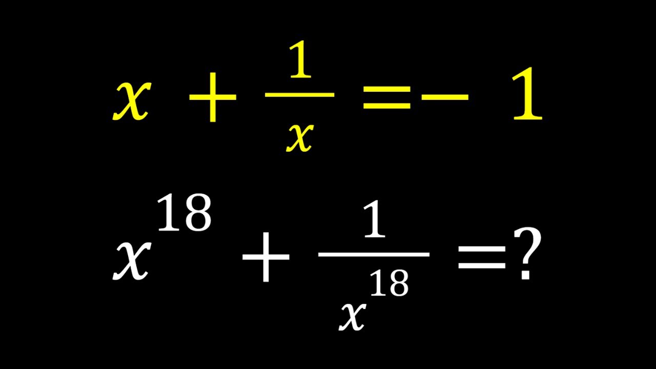 Evaluating An Algebraic Expression | Three Methods - YouTube