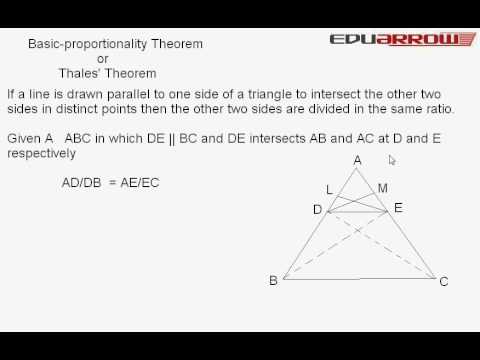 THALES' Theorem - YouTube