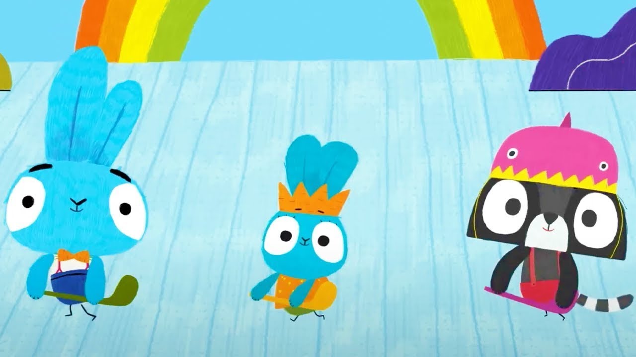Dancing with friends! | Brave Bunnies Official 🐰 | Cartoons for Kids ...