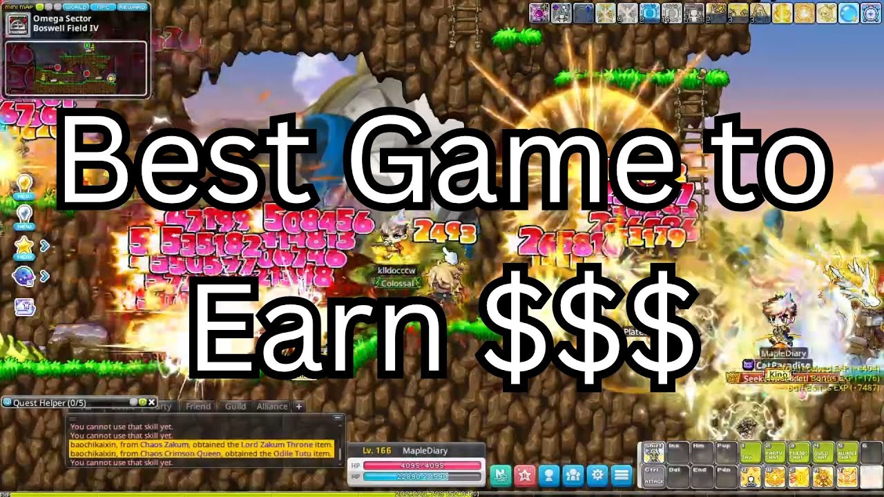 Clear Recommended Quests in MapleStory N to Earn Real Money 💰# ...
