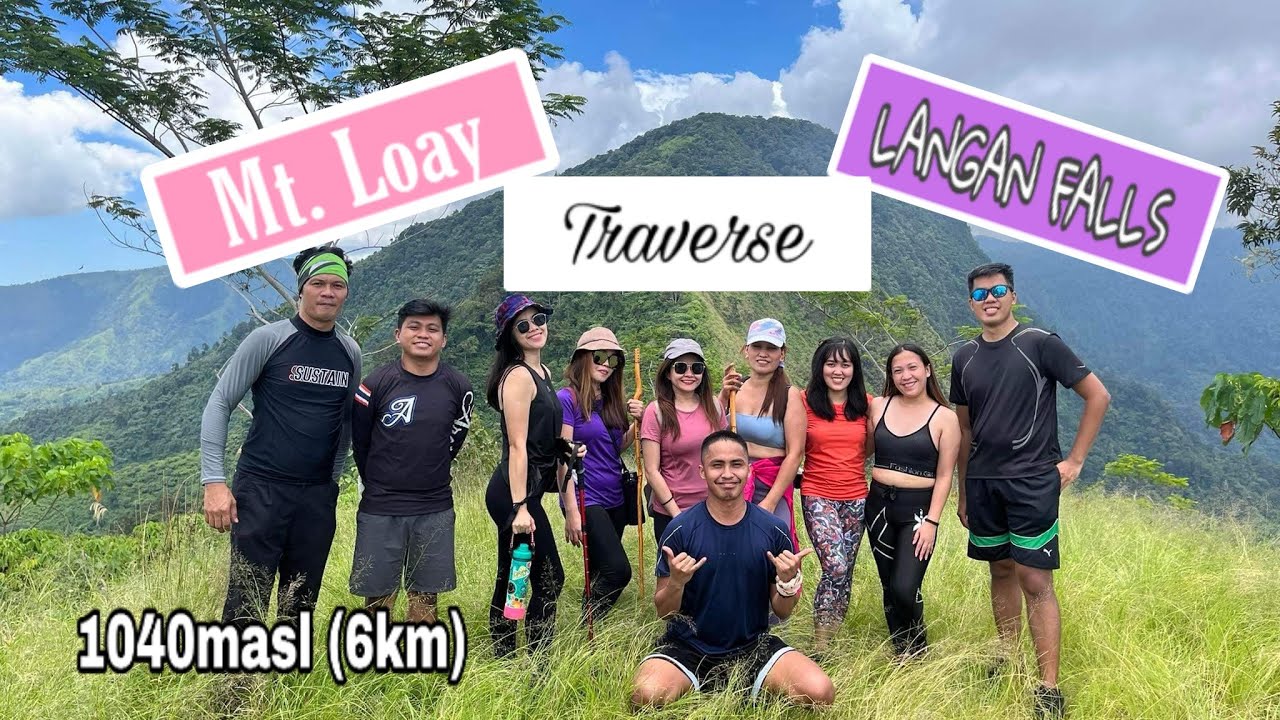 MT. LOAY TRAVERSE LANGAN FALLS DAYHIKE 1040MASL at Sta Cruz, Digos ...