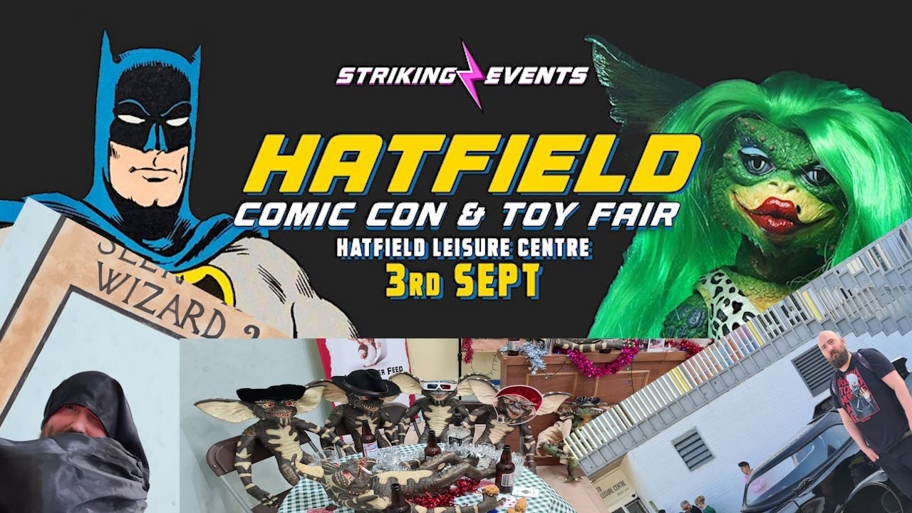 Hatfield Comic Con And Toy Fair EventBrite 2023 - YouTube