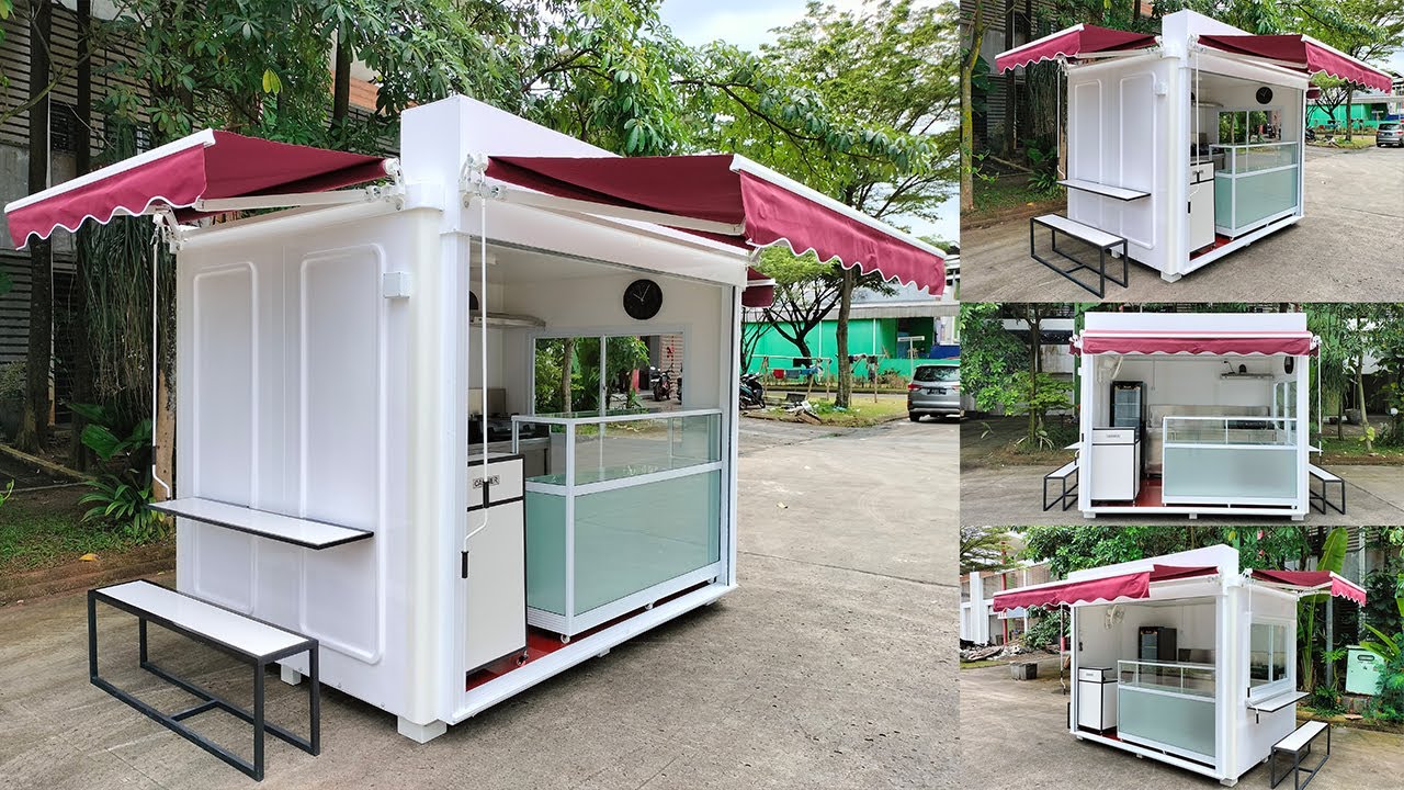 KIOS & GERAI PORTABLE MOBO - YouTube