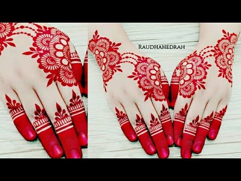 Eid / Wedding Special Mehndi Design || Easy and Simple Mehndi Design ...