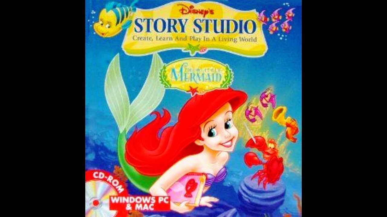 The Little Mermaid. Disney's Story Studio (1997) [PC, Windows] Longplay ...