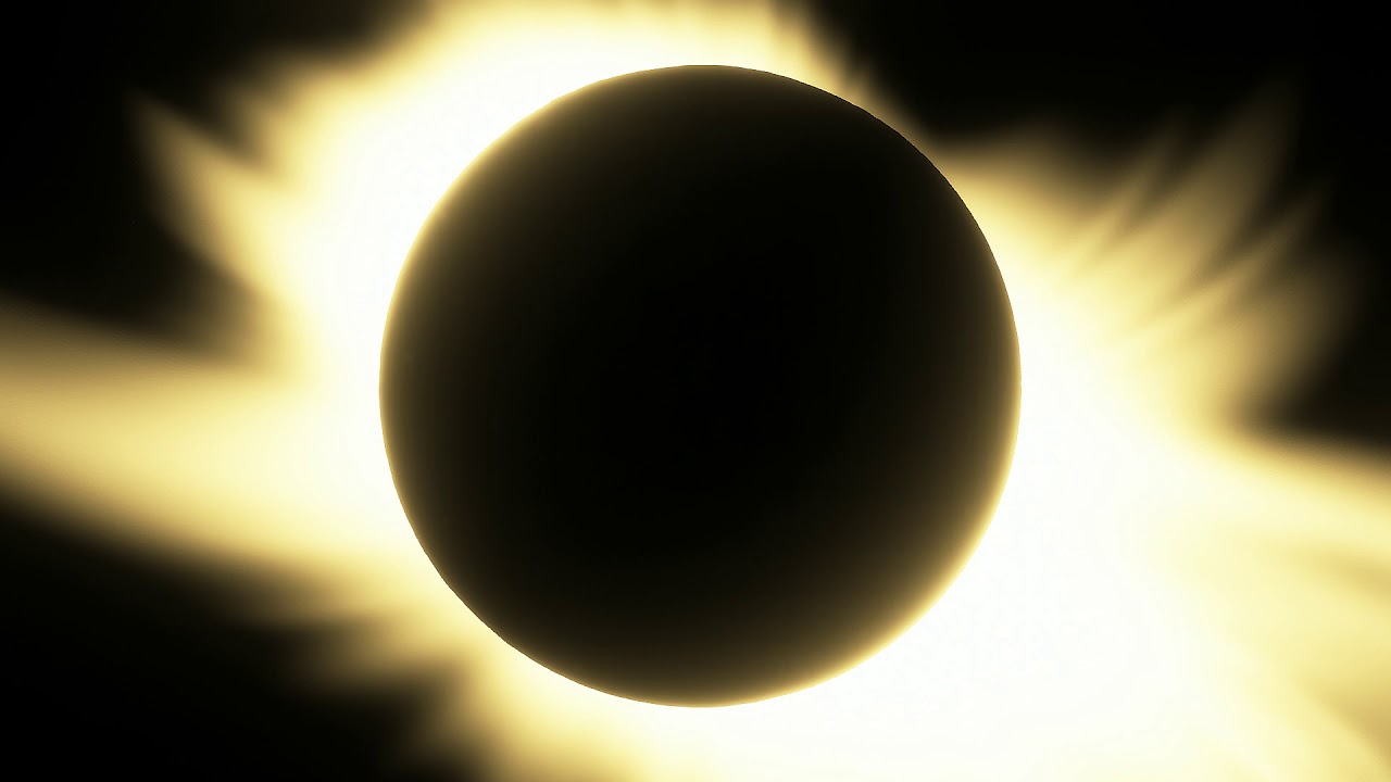 Solar Eclipse 2019: In Space Engine - YouTube