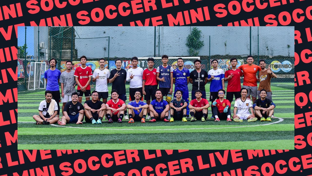 Fun Mini Soccer 4 Live Stream @Infinity Mini Soccer Jakarta - YouTube
