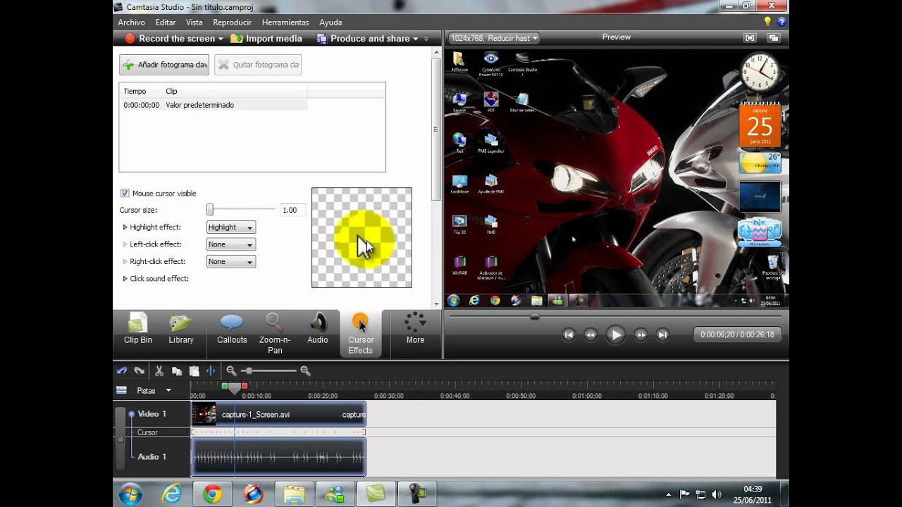 Como Poner Efecto de Zoom al Cursor - YouTube