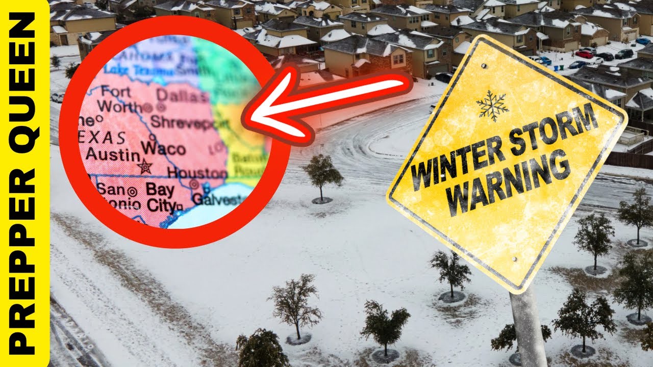 Texas Snowmageddon | Scary Snowstorm Survival Story | Battling Severe ...