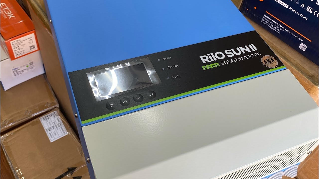 TBB RIIO SUN 2 Best Offgrid Inverter in the Market - YouTube