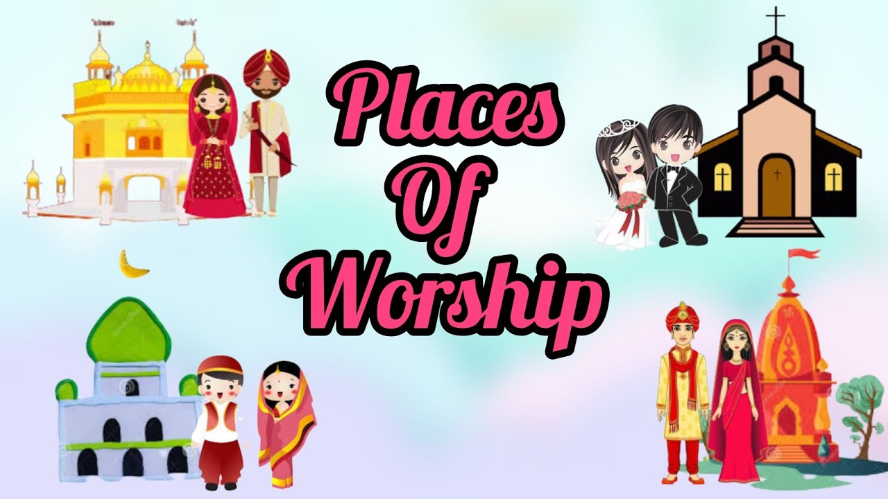 Places of worship | places of worship for kids | Religion and holy book ...