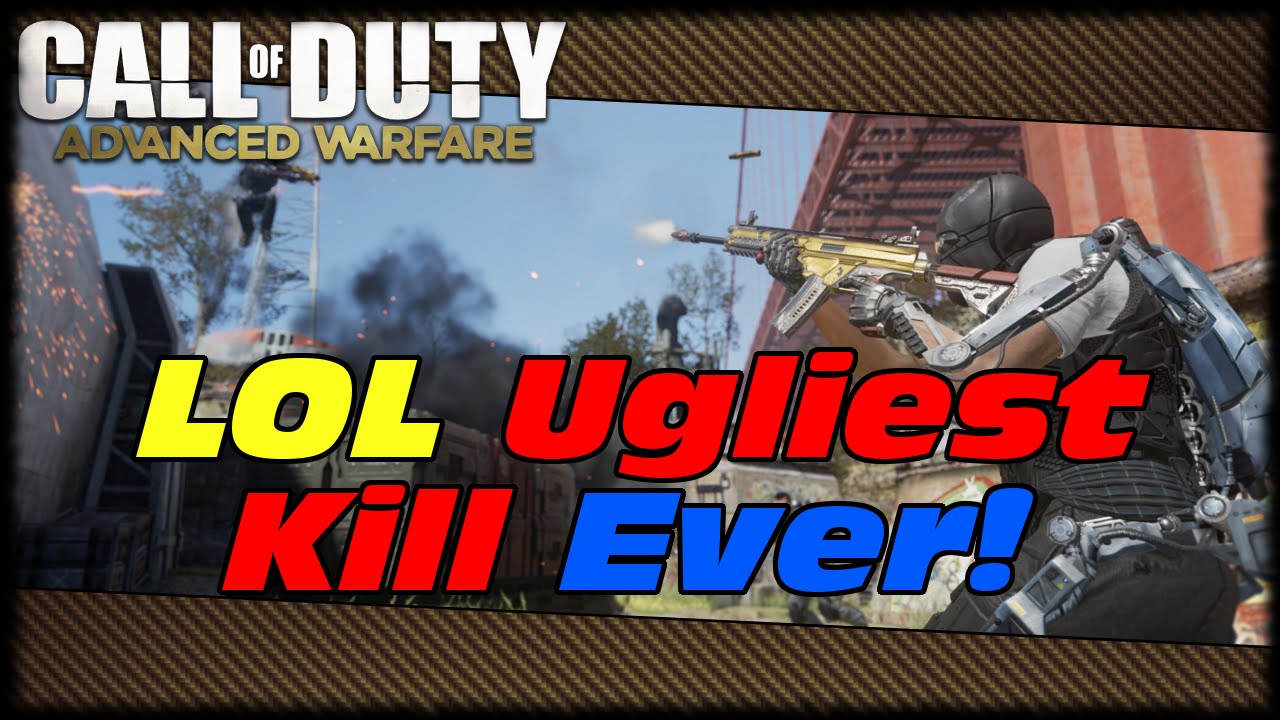 The Ugliest Kill You've Ever Seen On Call Of Duty Advanced Warfare! COD ...