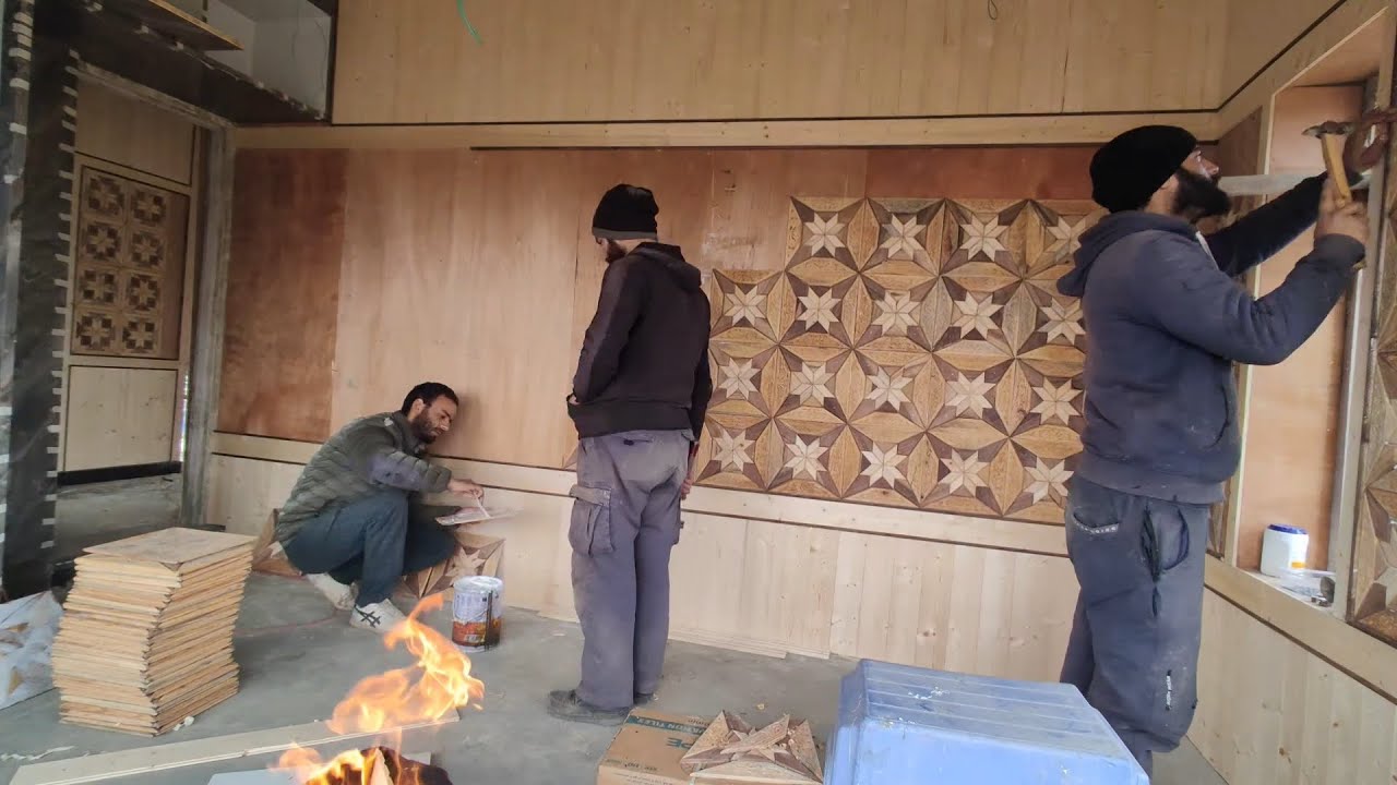 Wooden Wall Transformation 🔥 Before After... - YouTube