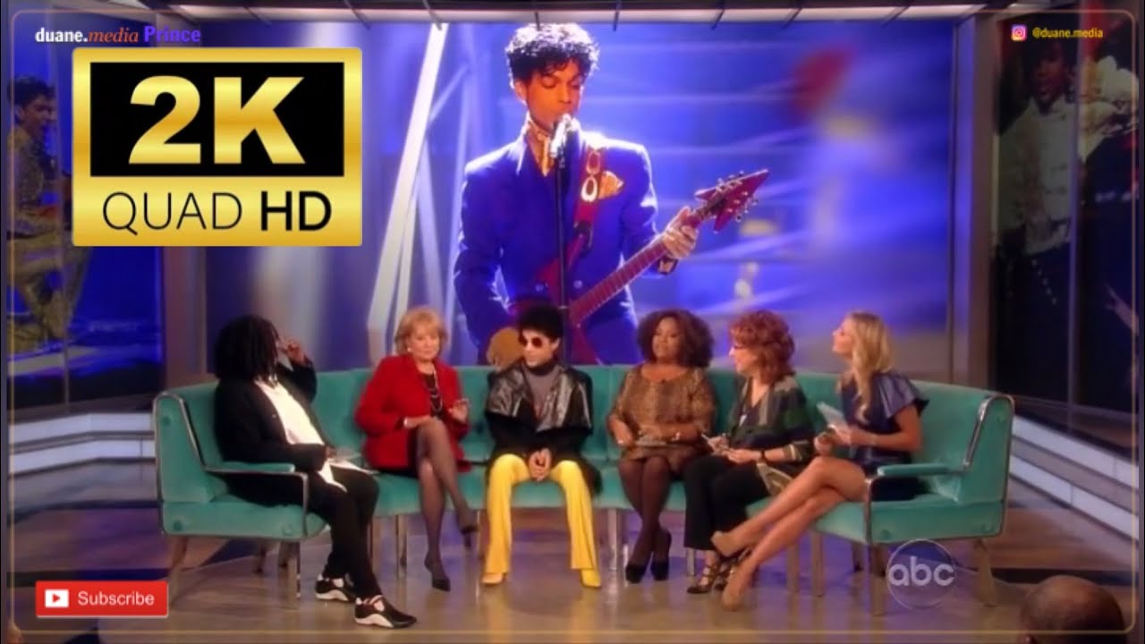 Prince interview on The View (2012) @duane.PrinceDMSR - YouTube