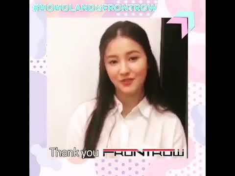 MOMOLAND X FRONTROW Nancy - YouTube