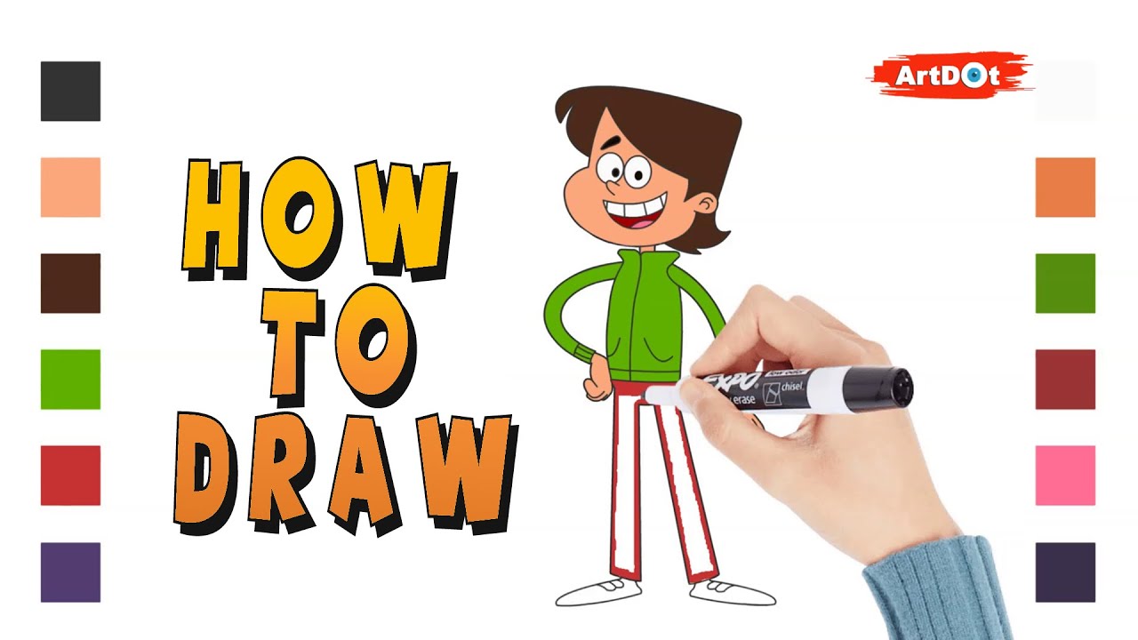 How to draw Madhav from Golmaal Junoir | Cartoon drawing for beginners ...