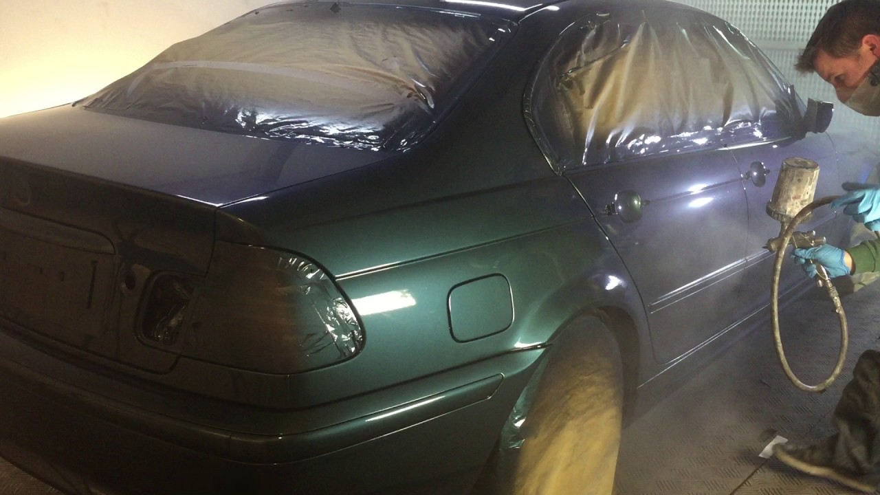 BMW 320 done in Autoflex Triton Colorshift - YouTube