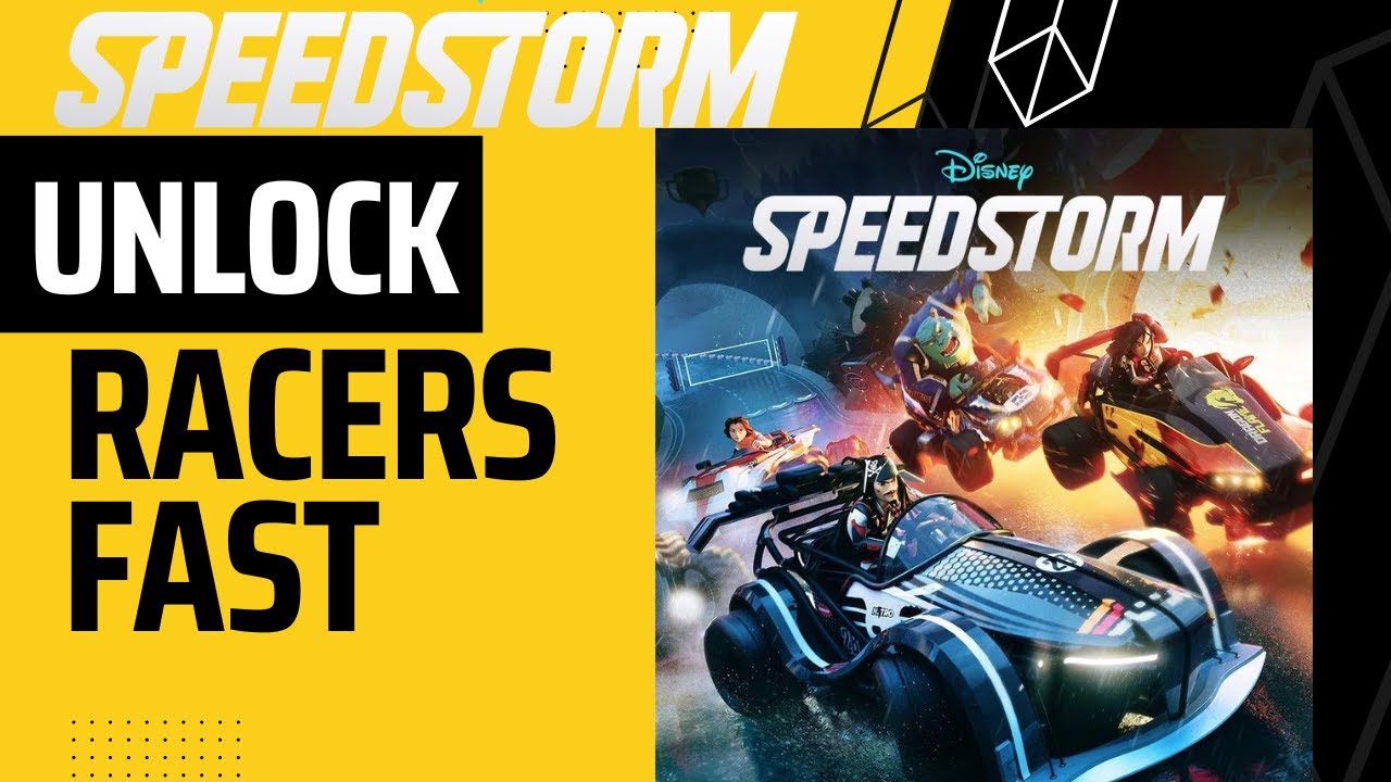 How To Unlock Racers In Disney Speedstorm - YouTube