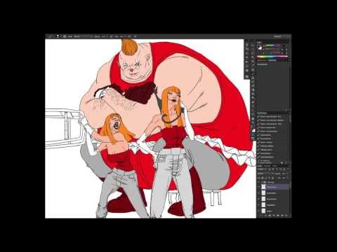 Batman Beyond TDKR - Dee Dee - Process video