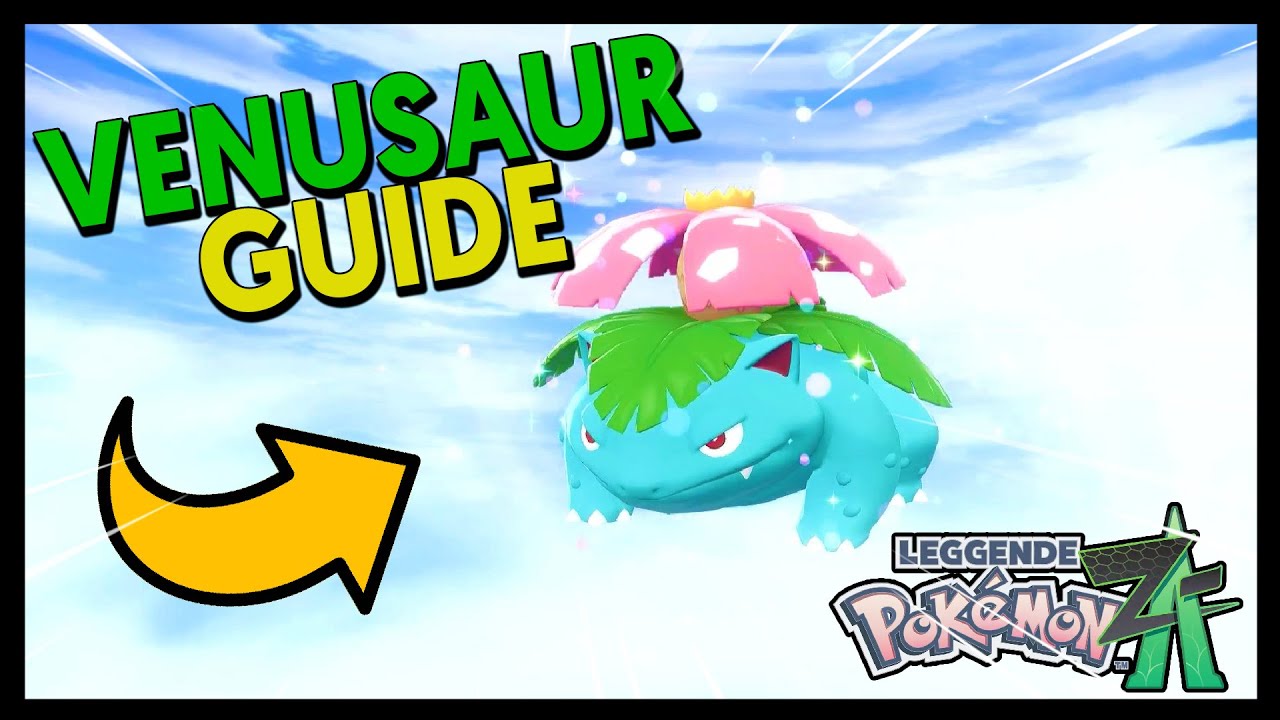 HOW TO GET VENUSAUR ON POKEMON LEGENDS Z-A - YouTube