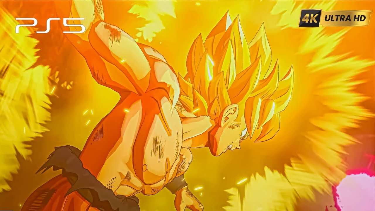 Dragon Ball Z: Kakarot PS5 Version 4K HDR Goku vs Freeza Amazing battle ...