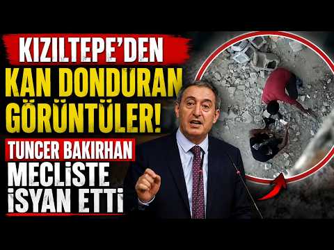 Kızıltepe'den şok eden görüntüler... Tuncer Bakırhan Mecliste İsyan Etti