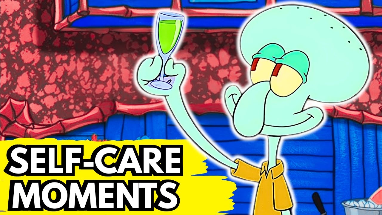 SQUIDWARD Actually Enjoying Life for 8 Minutes! - YouTube