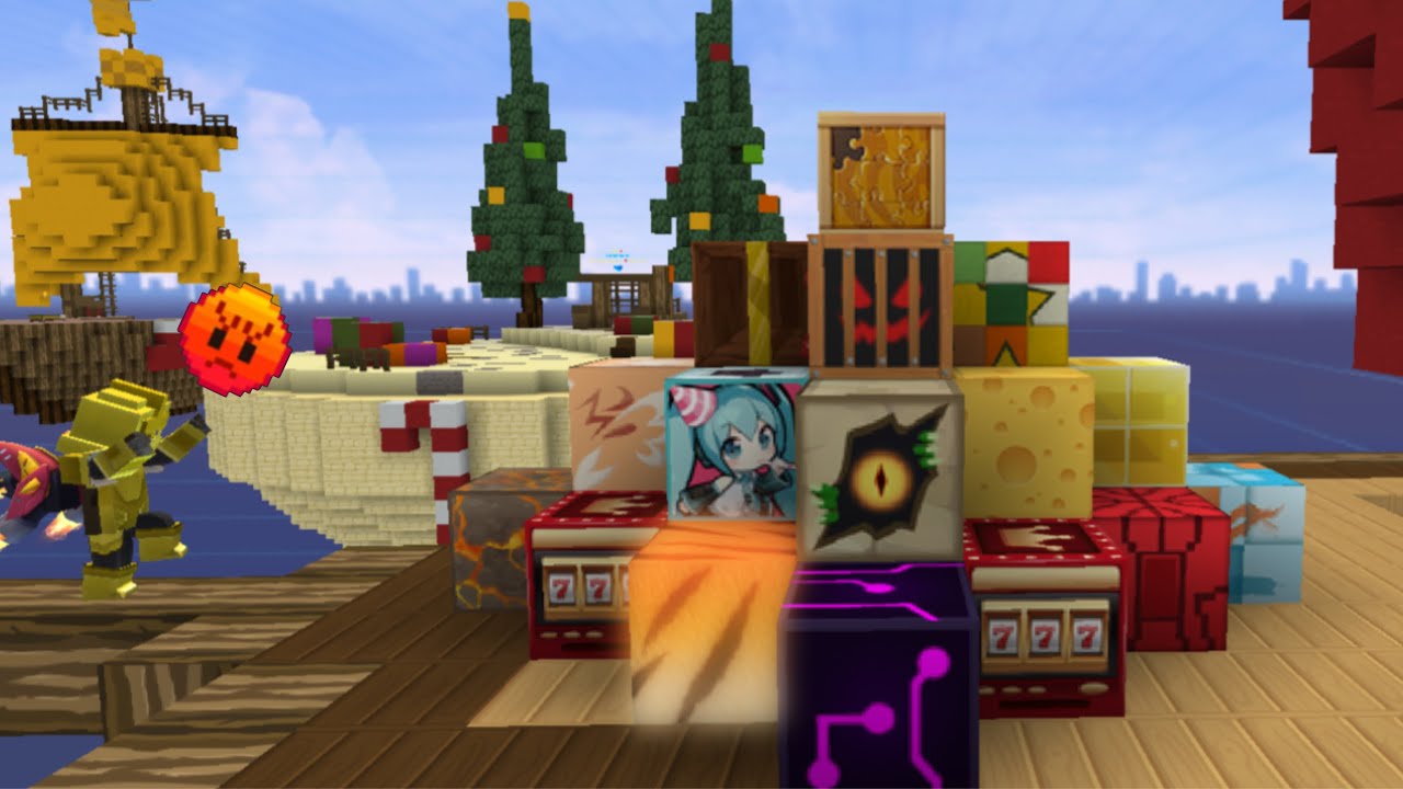 Protecting Bed with All Texture Blocks in BedWars! (Blockman GO) - YouTube