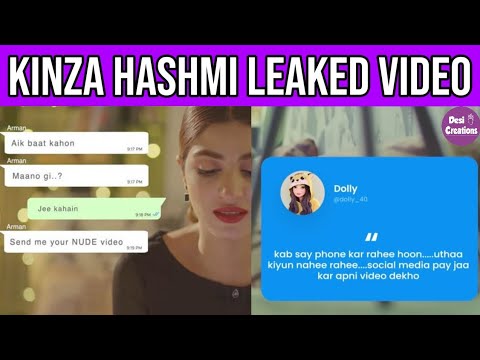 Leaked Video | Kinza Hashmi's Short Film Explained | Desi Creations