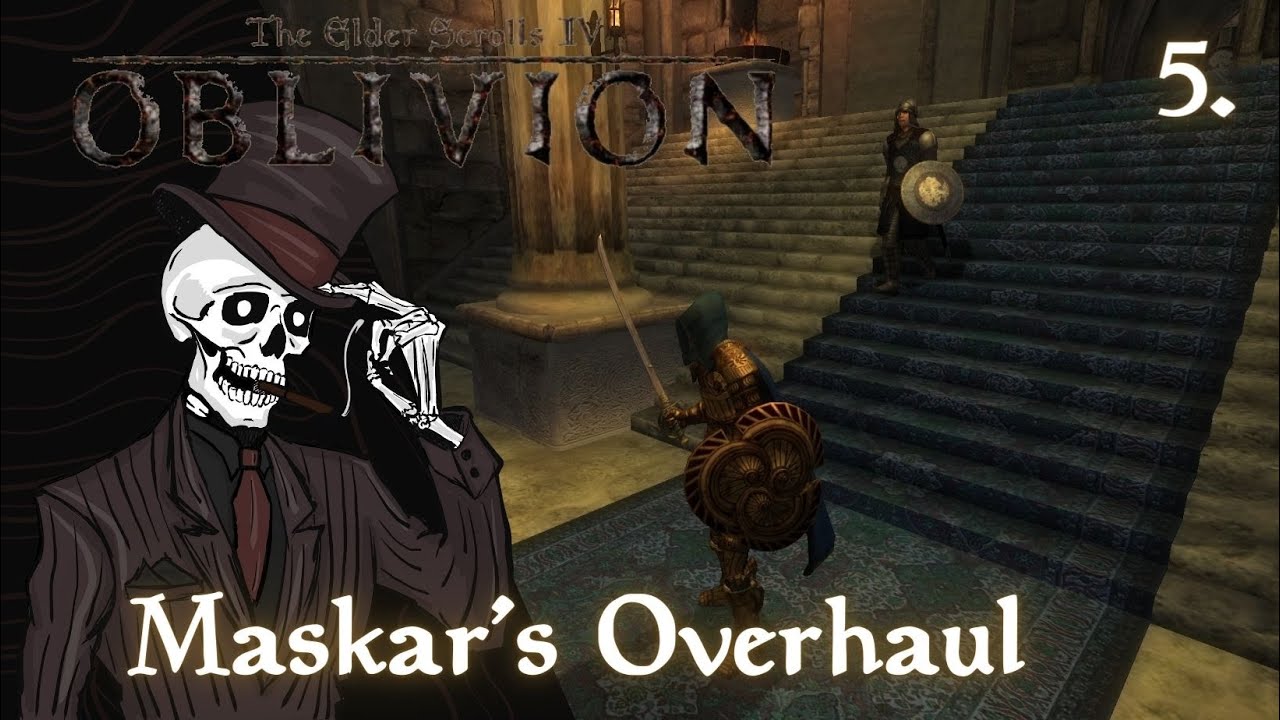TES IV: Oblivion - with Maskar's Overhaul | Dark Elf Spellsword | Ep.5 ...