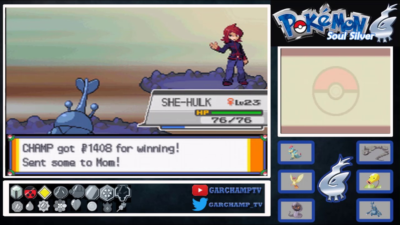 Pokemon Soul Silver Playthrough Part 7 - YouTube
