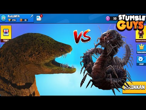 SCP 3000 EEL VS SCP 4310 CENTIPEDE in STUMBLE GUYS - YouTube