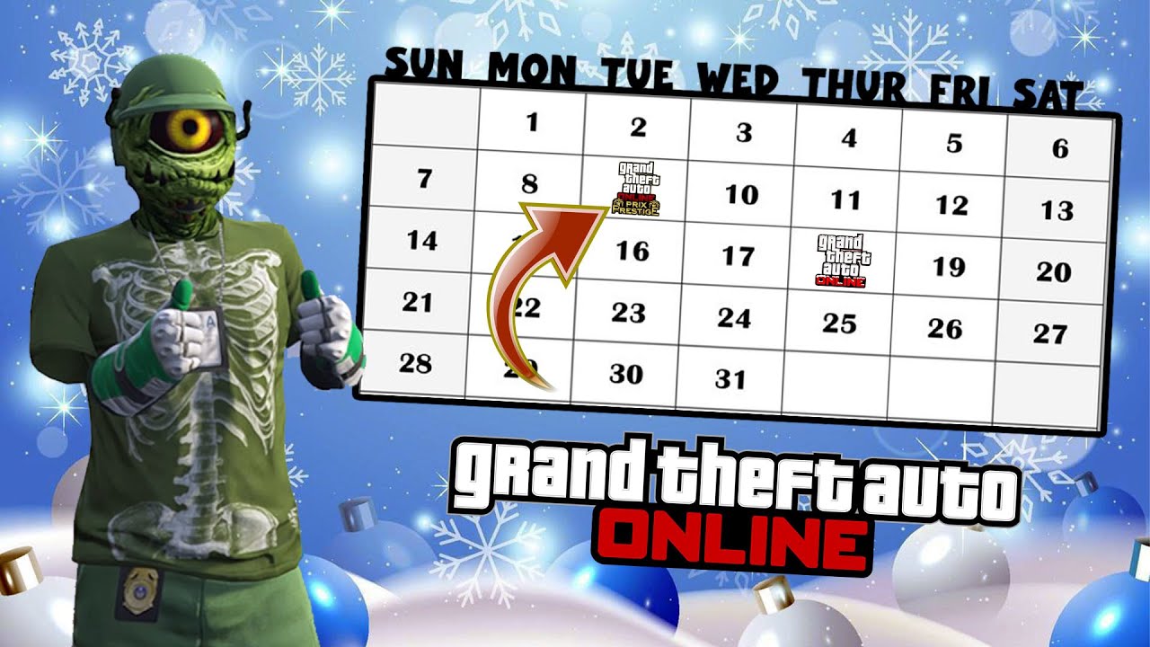 GTA Online December Calendar – Christmas Event & Mansions DLC (Dec 9) ️ ...