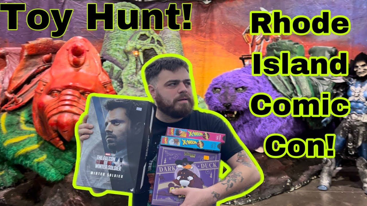 Toy Hunt! Rhode Island Comic Con! Hot Toys! NECA! Marvel Legends! MOTU ...