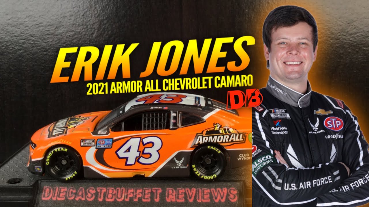 *NEW* 2021 ERIK JONES ARMOR ALL CHEVROLET CAMARO DIECASTBUFFET NASCAR ...