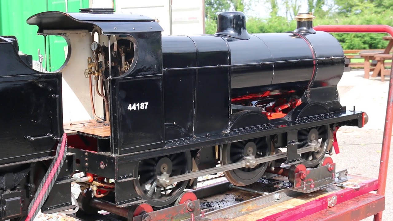7 1/4 inch gauge LMS Fowler 4F - YouTube