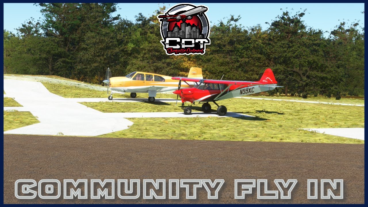 MSFS 2020 : GA COMMUNITY FLY IN | North Carolina Cross County | # ...