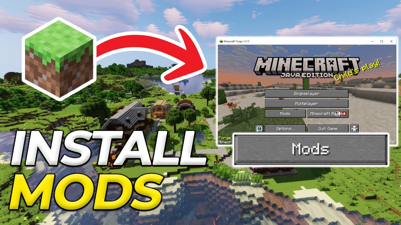 How To Install Minecraft Mods – Updated 2025 - YouTube