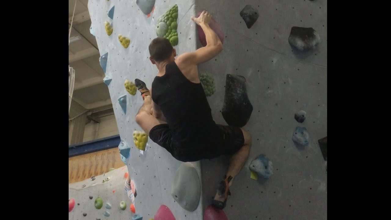 Climbing at Berta Block Boulderhalle in Berlin - YouTube