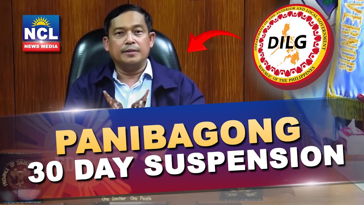 Davao del Norte Gov. Edwin Jubahib binigyan ng panibagong 30-day ...