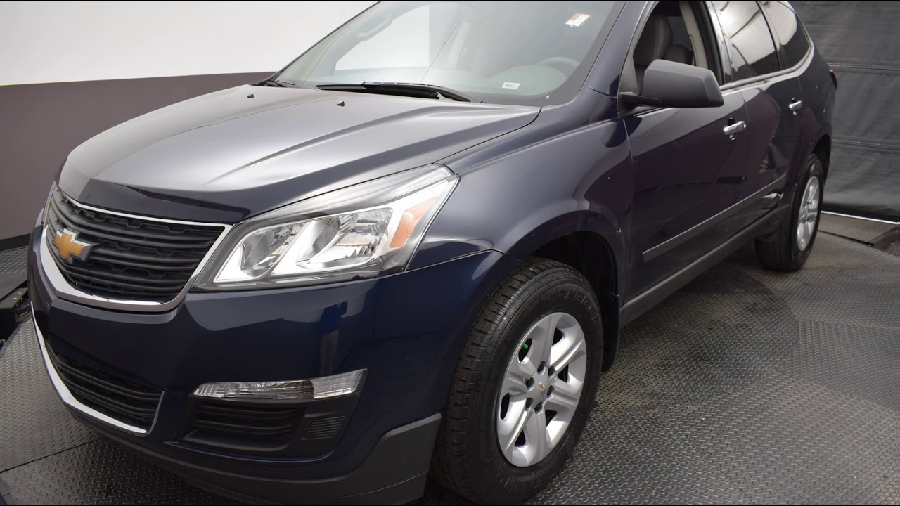 2017 Blue Chevrolet Traverse 4D Sport Utility #N7552A - YouTube