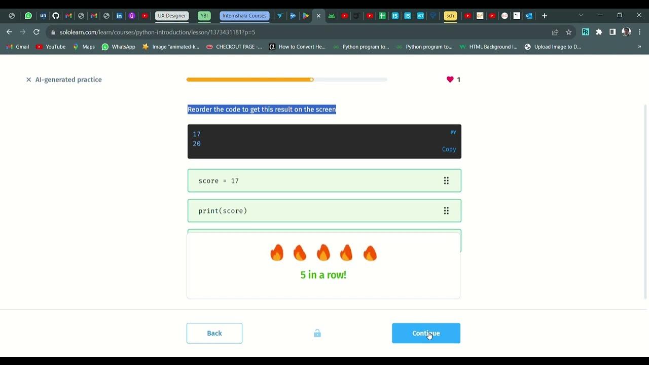13 Ai Generated Practice Introduction To Python Sololearn Youtube