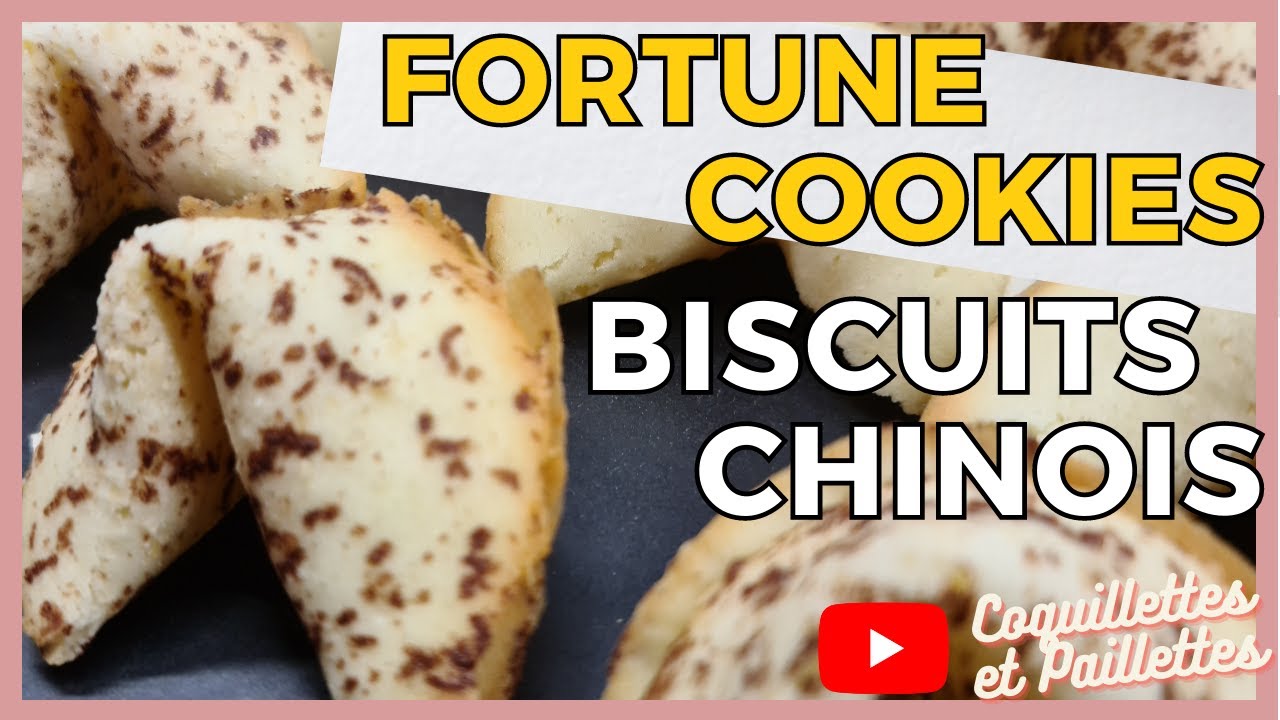 Nouvel An Chinois : La Recette du Fortune Cookie / Biscuit Chinois (aux ...