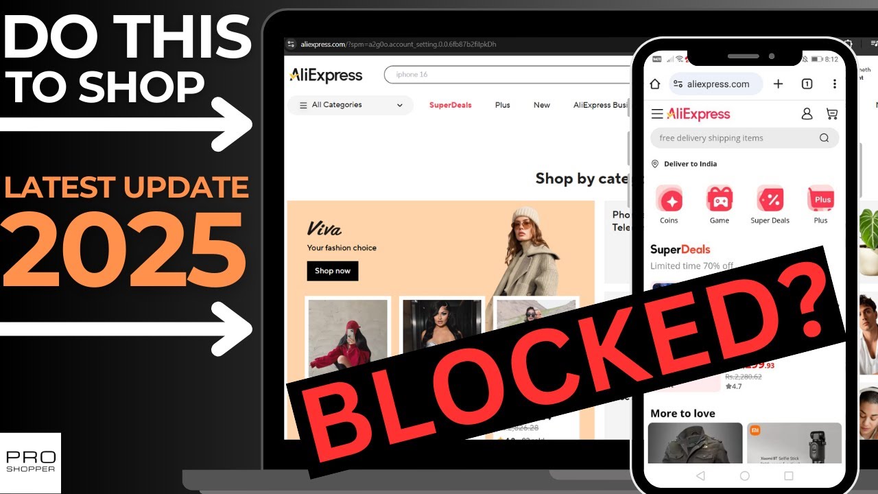 How To Shop On Aliexpress If It Is Not Working In Your Location | 2 ...