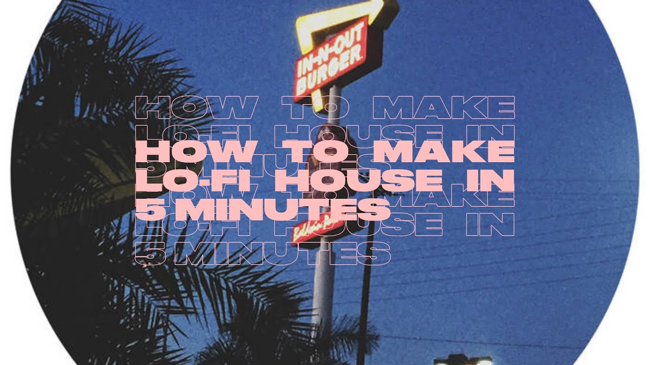 How To Make Lo-fi House in 5 Minutes Garageband Tutorial - YouTube