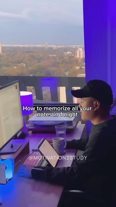 How to memorize your notes in 1 night 📚 ️ #studyinspiration # ...