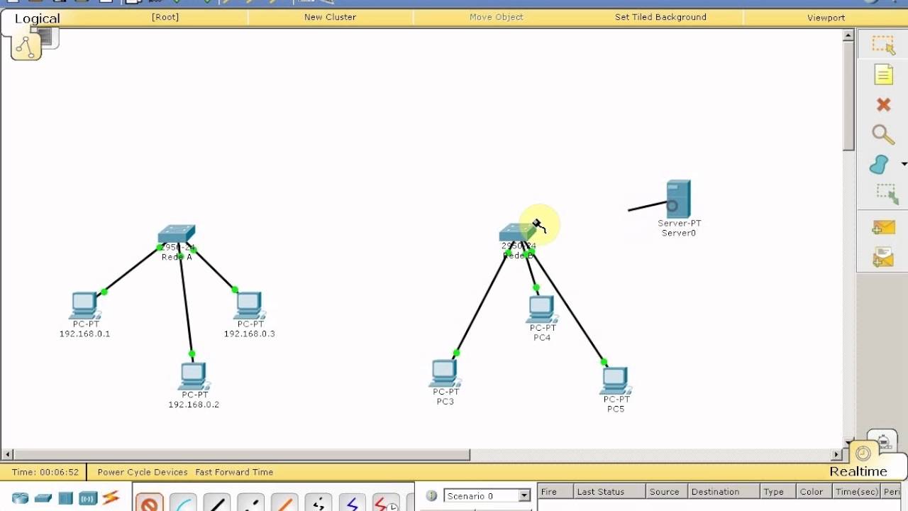Exemplo de redes de computadores no Cisco Packet Tracer - YouTube