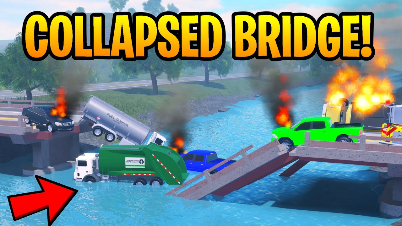 Bridge COLLAPSES DUE TO HEAVY WEIGHT! *TRAPPED VICTIMS* ER:LC New ...