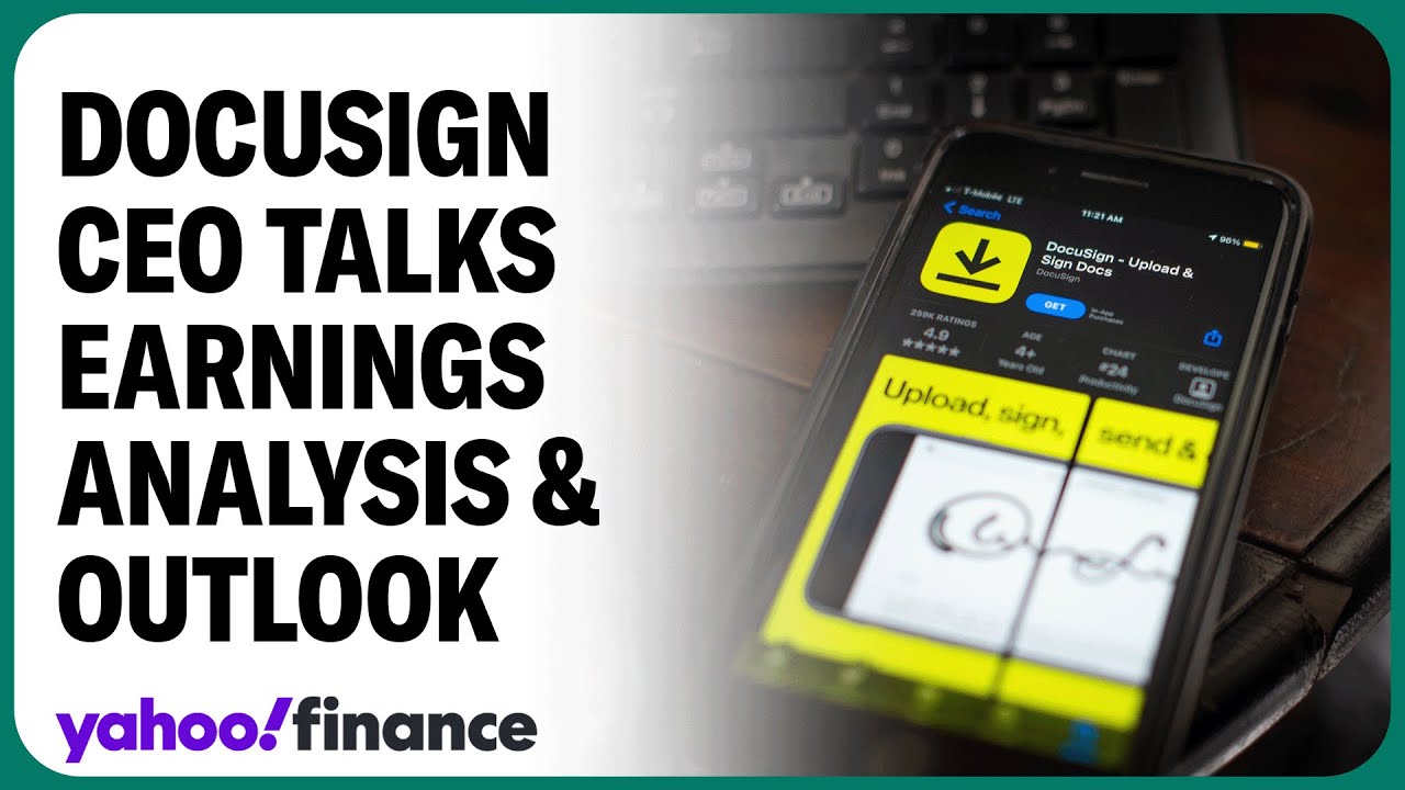 Docusign is 'clicking on all cylinders': CEO talks Q2 results - YouTube